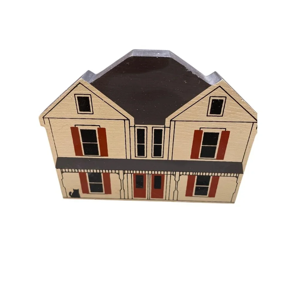 The Cat's Meow | Accents | The Cats Meow 986 Roscoe Wooden Buildings ...
